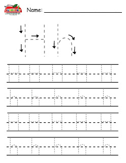 Have Fun Learning English: The letter H