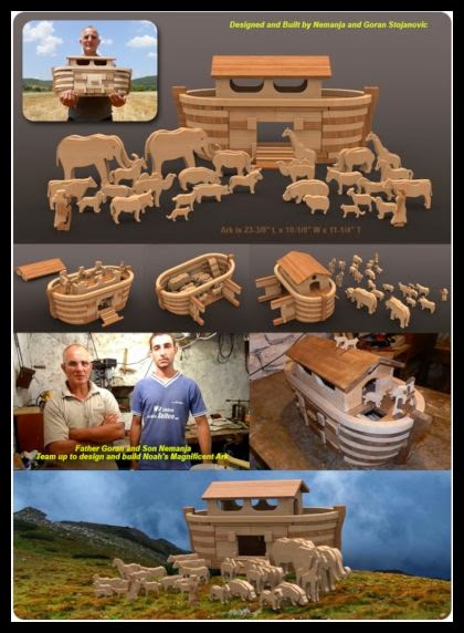 Scrollsaw Workshop: Toymakingpalns.com New Noah's Ark Scroll Saw Pattern.