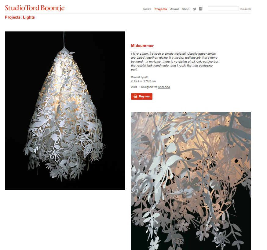 我們看到了。我們是生活@家。: Meg Allan Cole創造了一個現代的幾何版燈罩