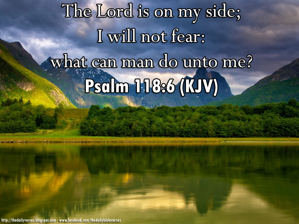Daily Bible Verses Psalm 118 6 daily-bible-verses-psalm-118-6