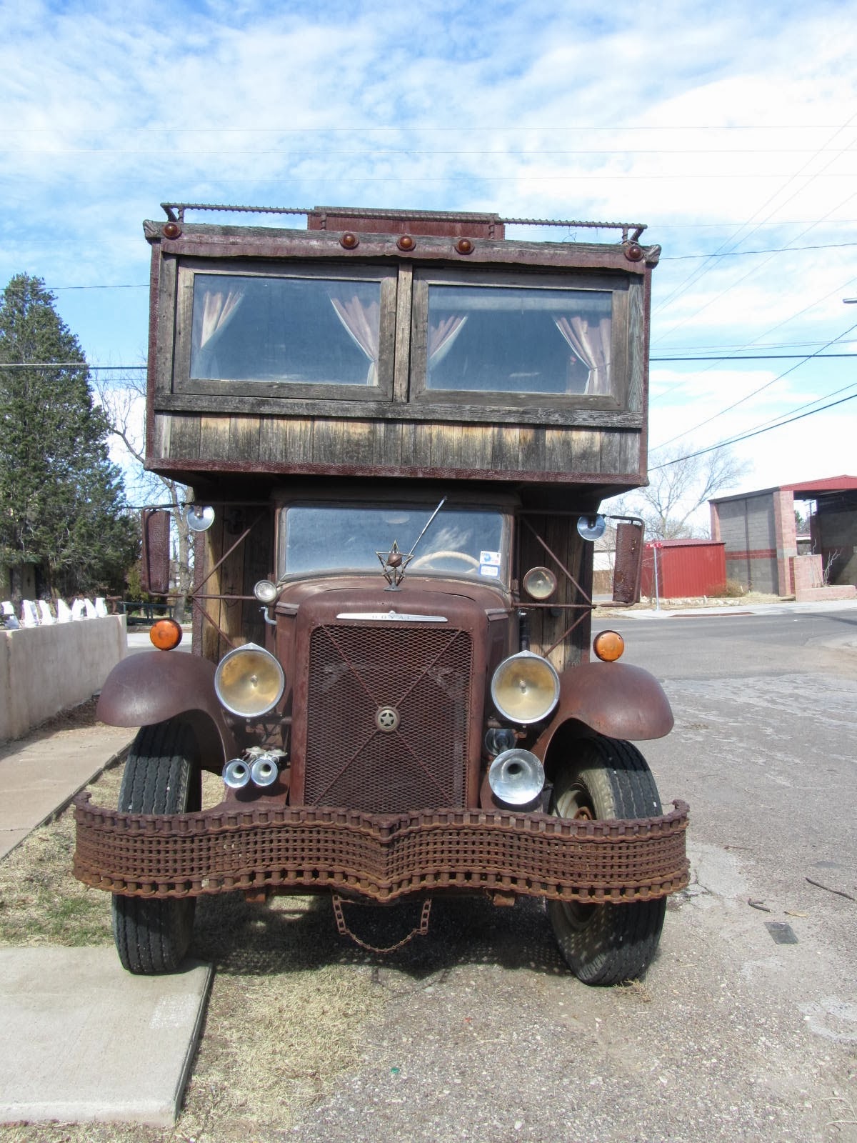 autoliterate: The Texas Gypsy truck. Alpine, Texas.