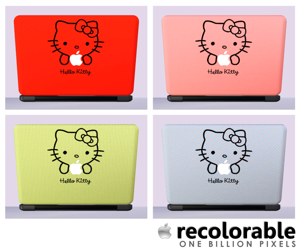 24 Apple MacBook Pro Custom Decals - One Billion Pixels