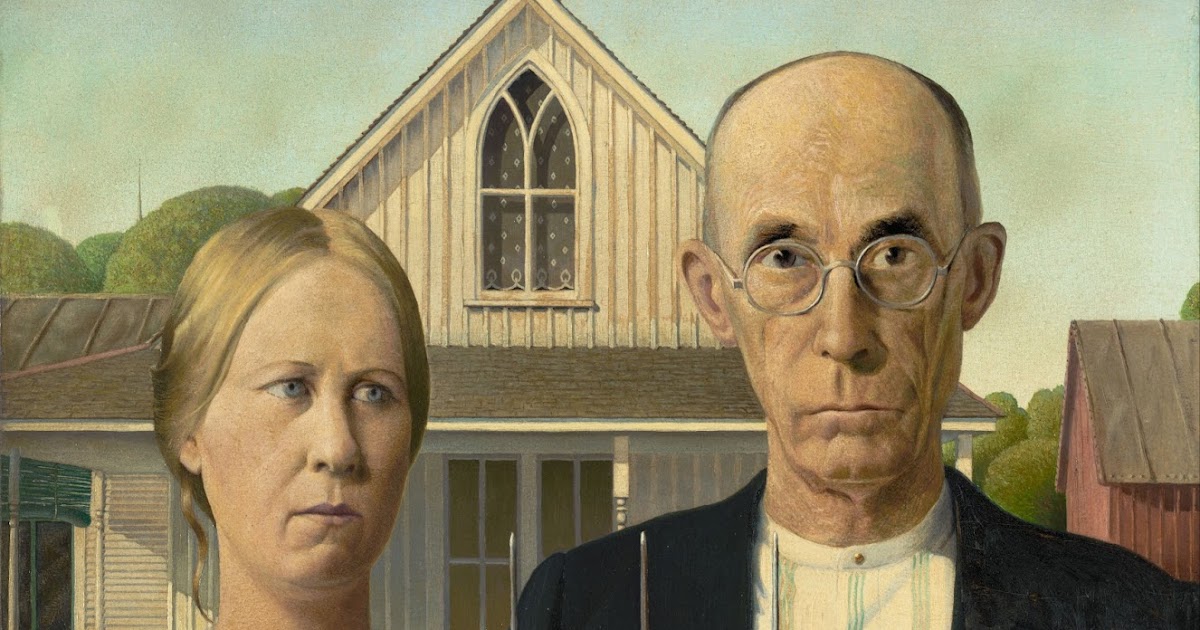 Grant Wood: American Gothic (1930)