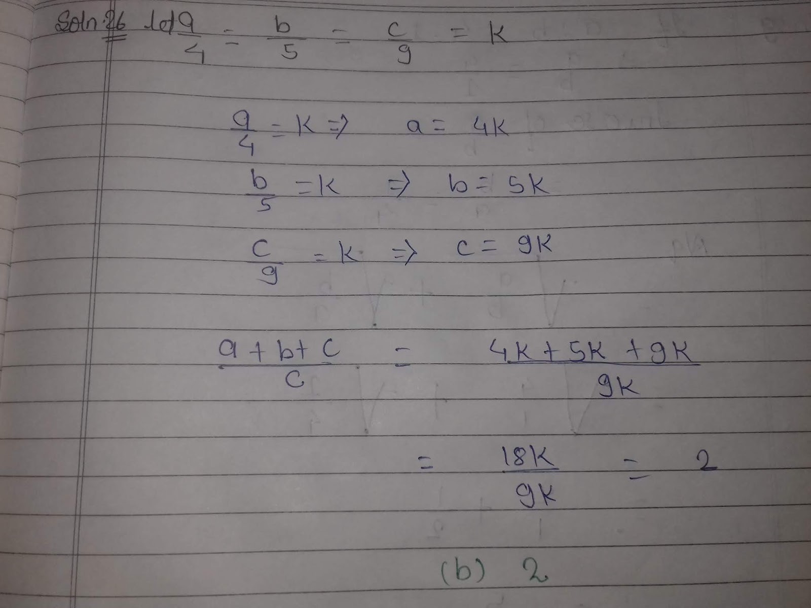 CA FOUNDATION : MATH NOTES: CA FOUNDATION MATH SOLUTION 2: PROPORTION
