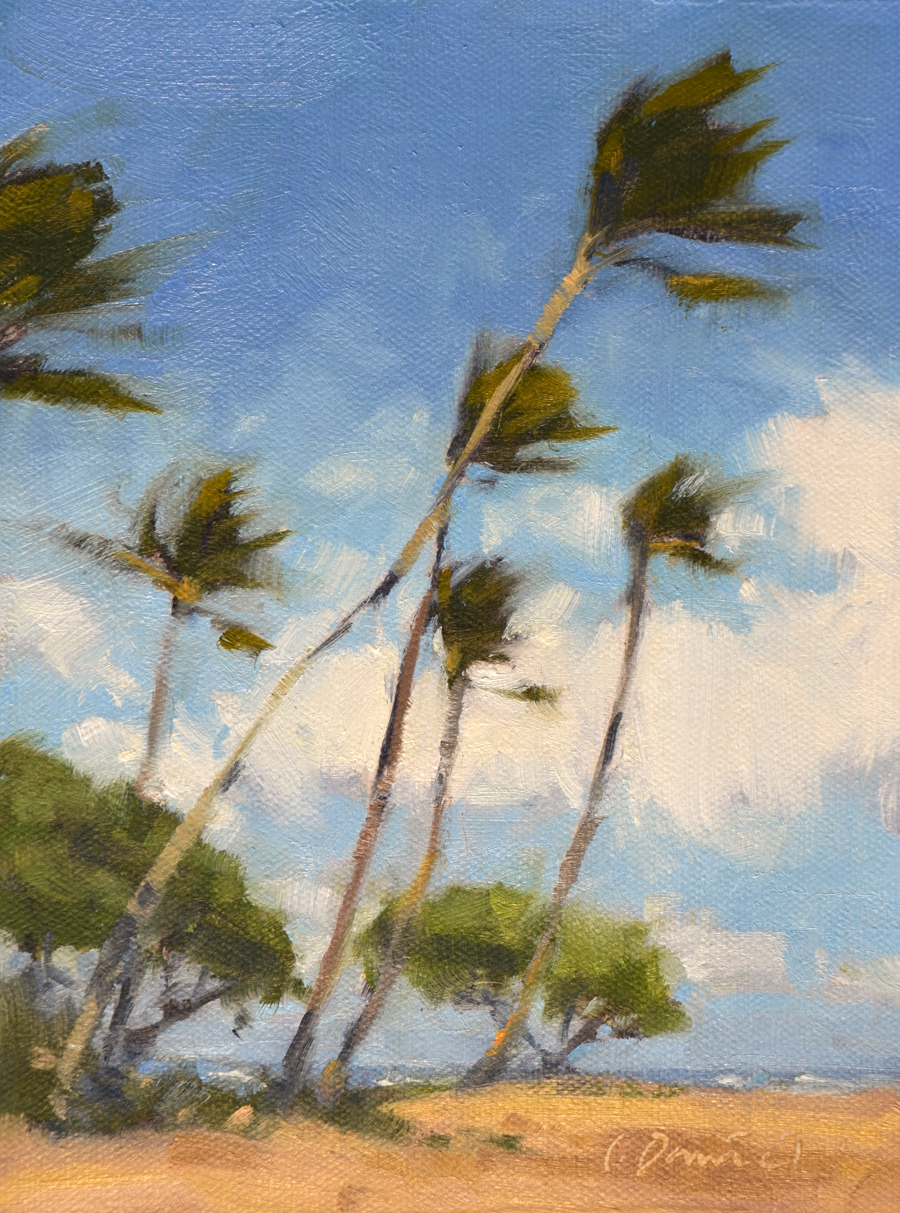 Laurel Daniel Blog: Windblown - Tree Gesture 3