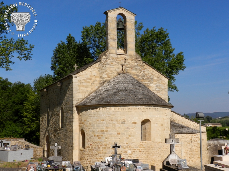 LA FRANCE MEDIEVALE: SABRAN (30) - Chapelle romane Saint-Julien-de ...