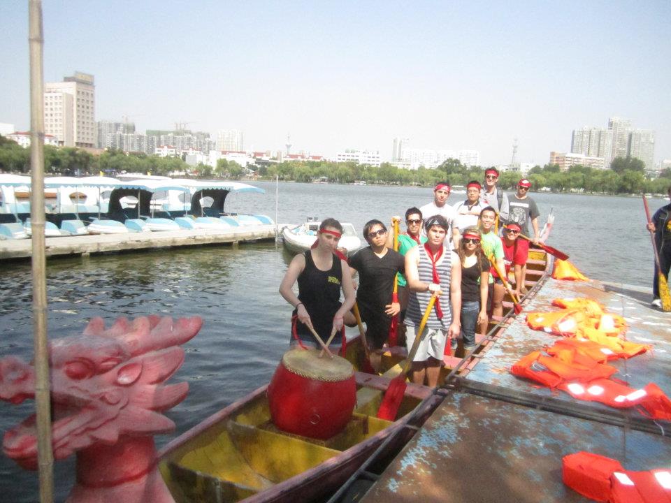 David Blechman in China