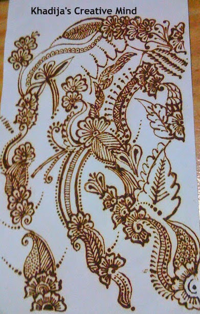 66 Images For Paper Drawing Henna Design ~ All What Veiled Woman need ...