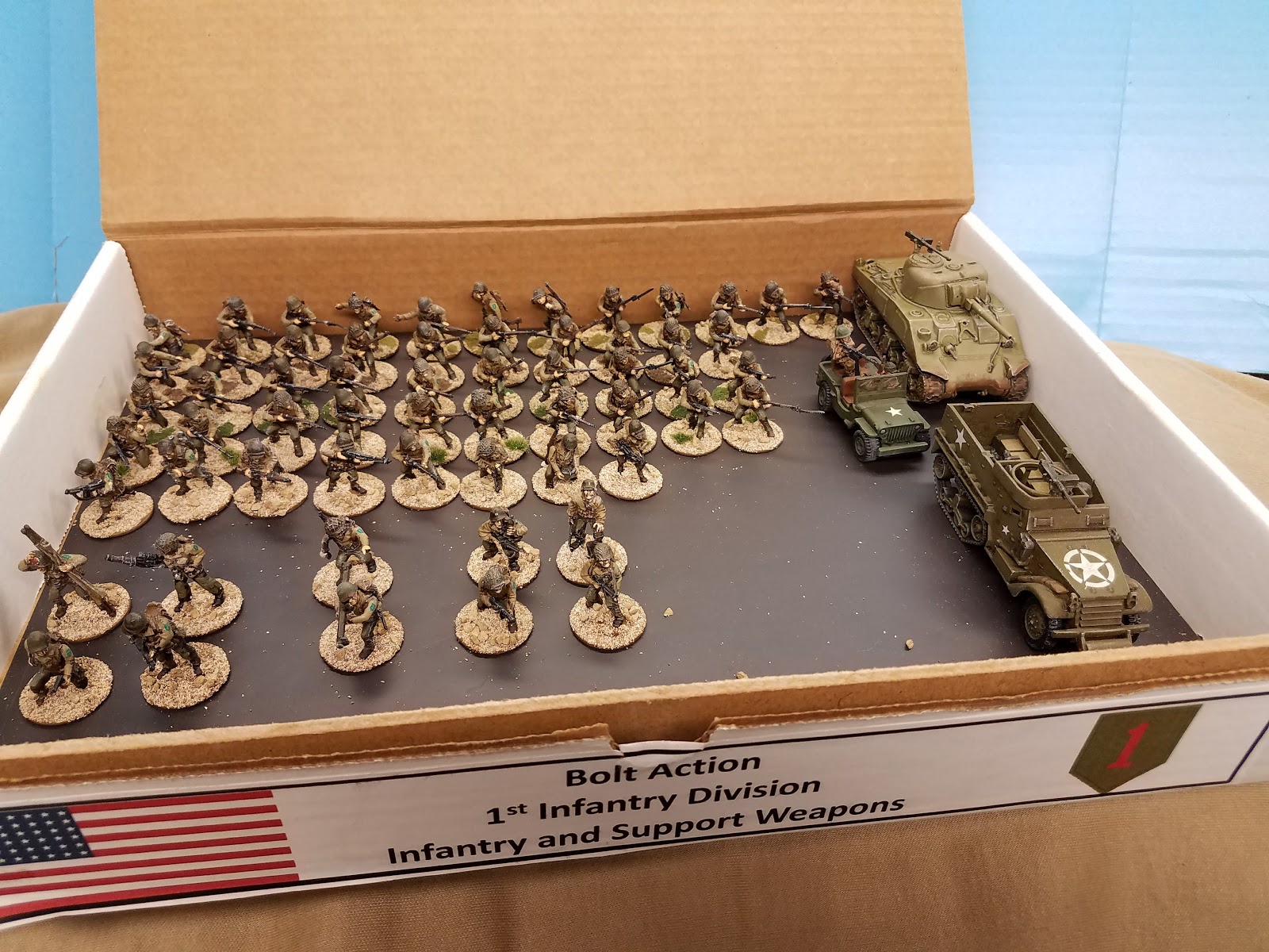 Rally Round the Flag: Figure Storage Solution-Literature Mailing boxes