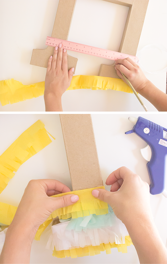 The Sorority Secrets: DIY Humongous Piñata Letters!