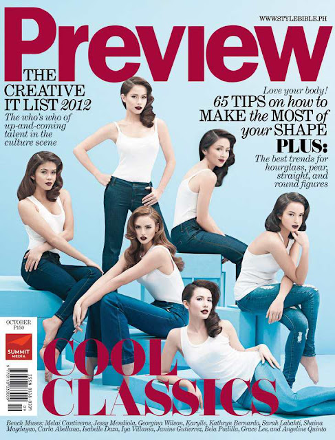 JoewardM.: Philippine Magazine Covers for October: MEGA, Preview, and Metro