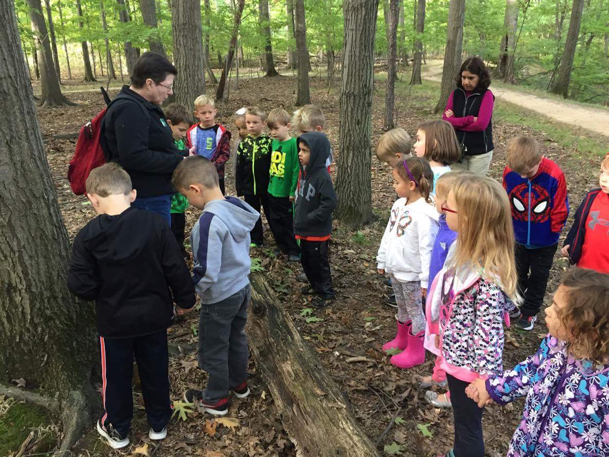Mrs. Deemer's Kindergarten: Hiking field trip