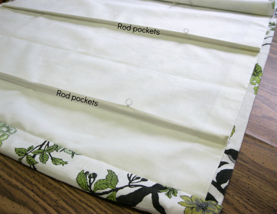 Maria Elena Designs: Roman Shade made using my mini-blind tutorial