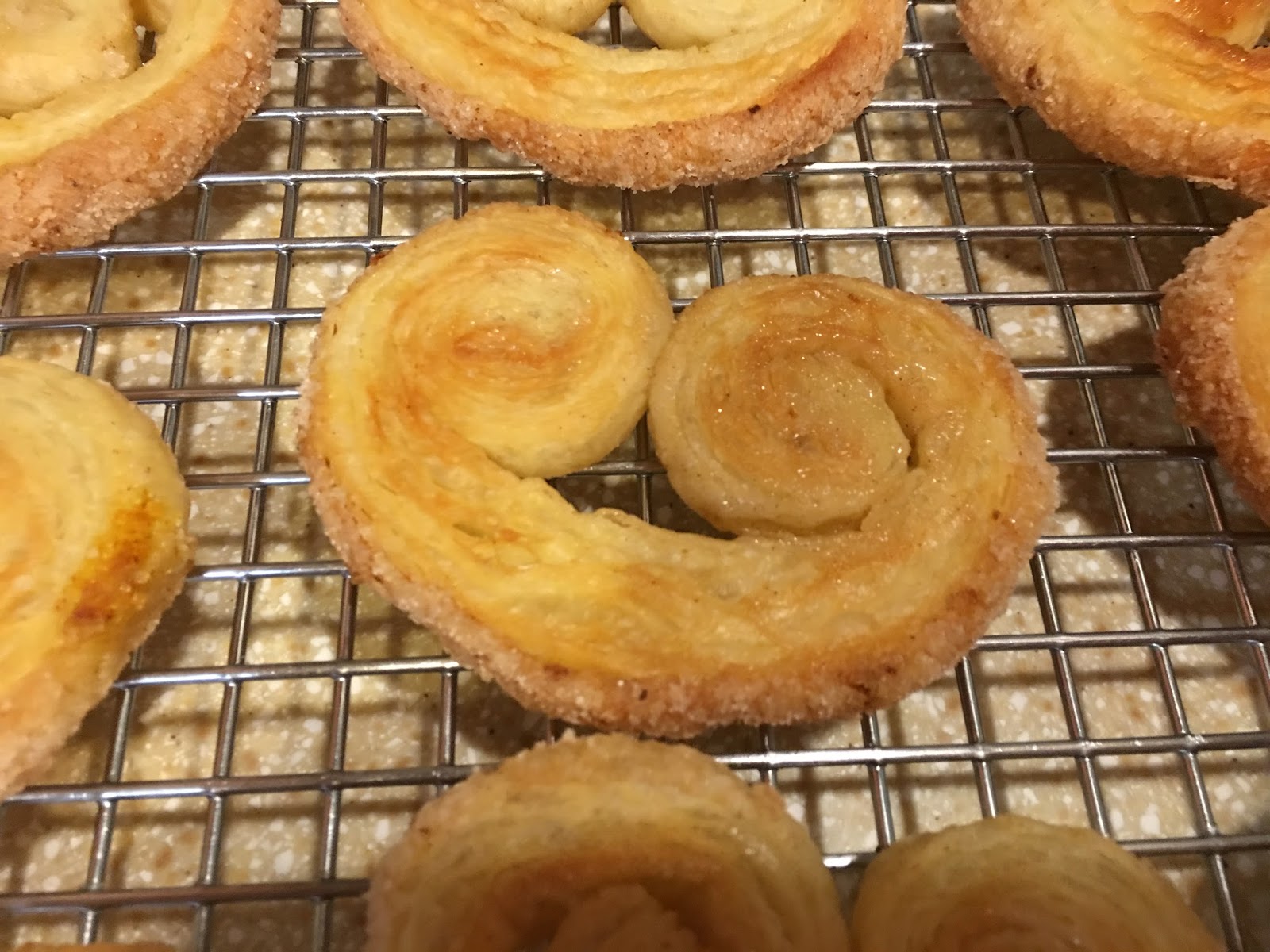 Making Palmier (Elephant Ear) Cookies