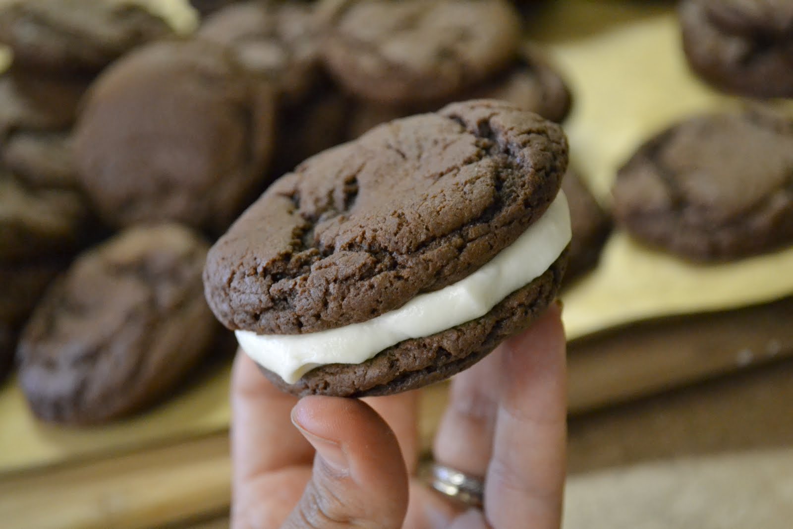 Whoopie Pie Recipe - Desserts - Little Miss Momma
