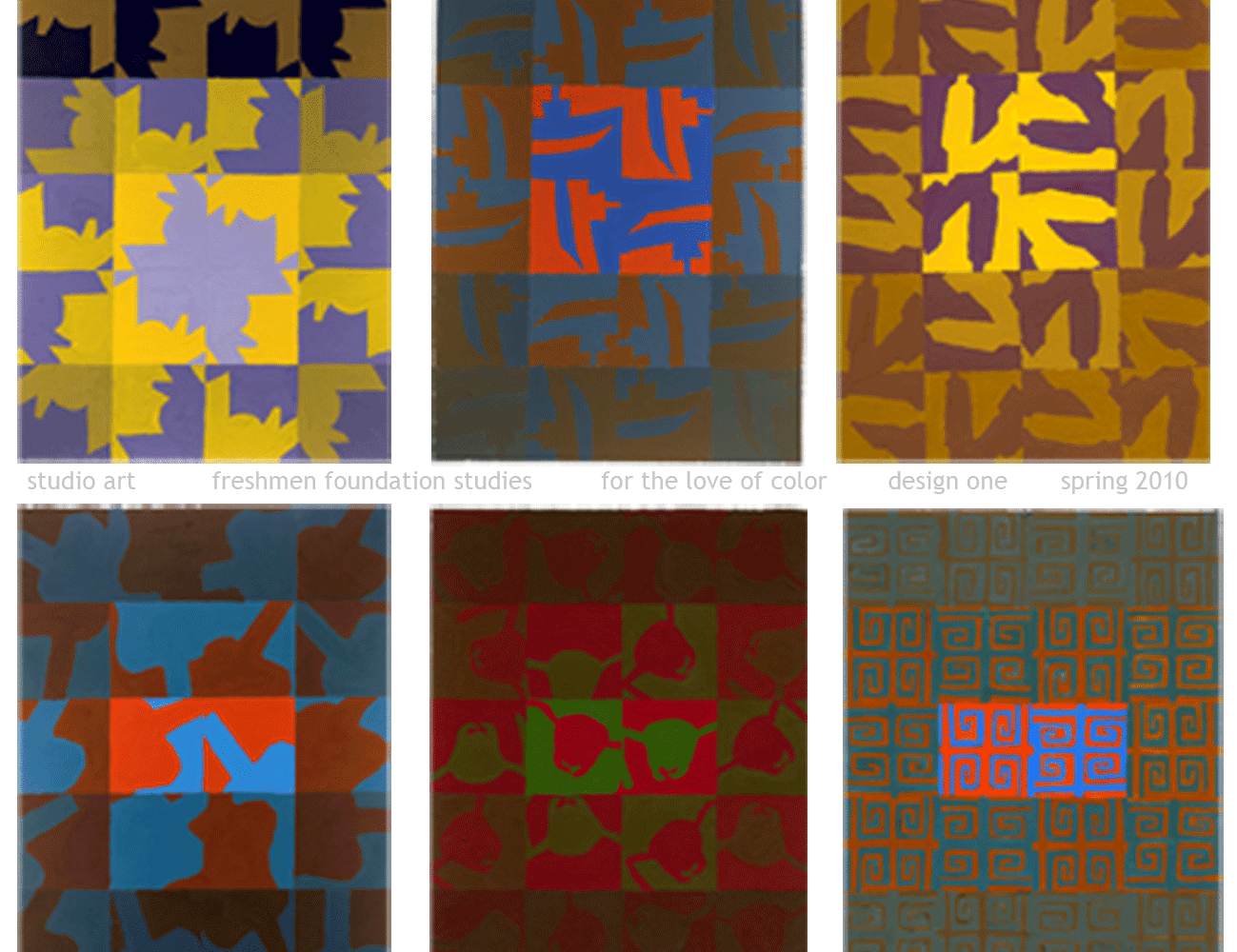 PROJECT I: Figure Ground Reversal