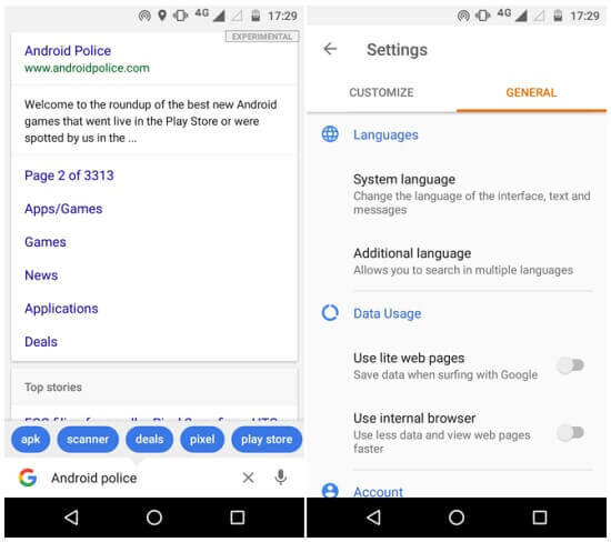 جوجل تطلق نسخة "Google Search Lite" من تطبيق محرك البحث الخاص بها - دهب ...