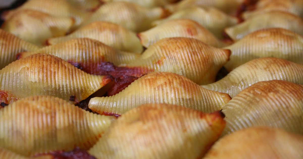 Giant Stuffed Pasta Shells