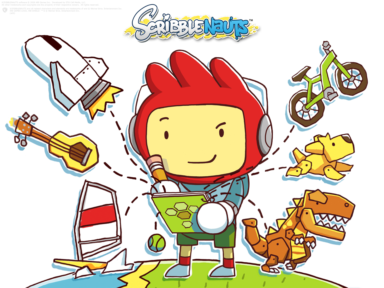 Item Box: Caderno Mágico (Scribblenauts) - GameBlast