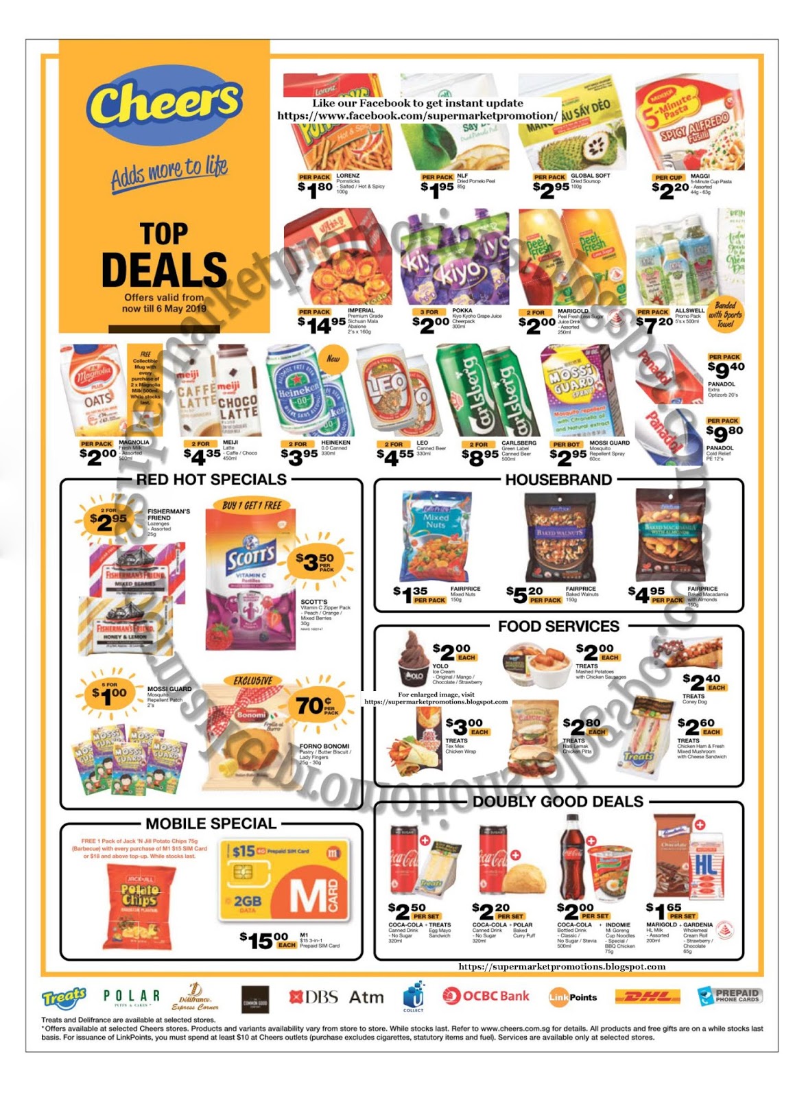 Cheers Promotion 02 April - 06 May 2019 ~ Supermarket Promotions