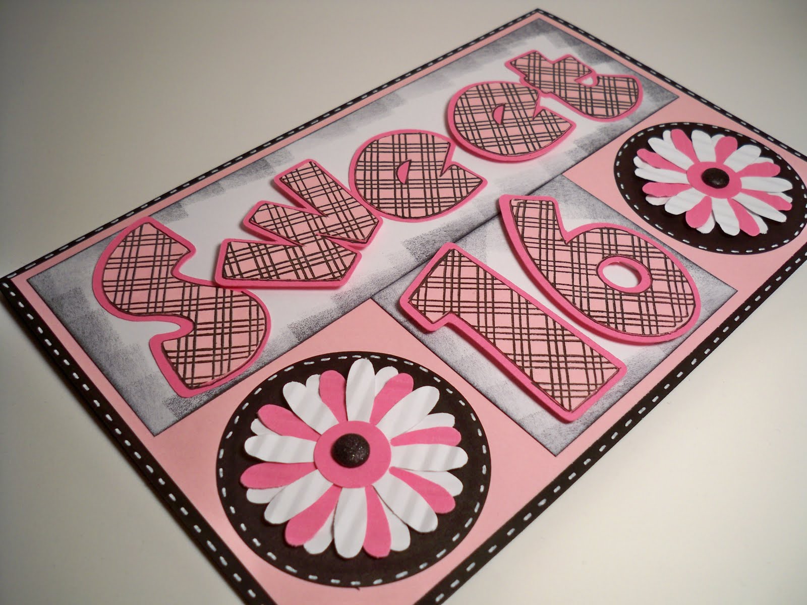 Card Creations & More by C: Birthday Card - Sweet 16