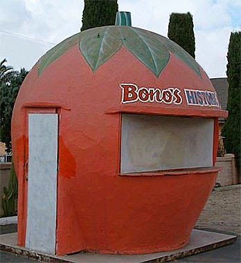 Sunburst Oranges: Sunburst Oranges Presents Giant Orange Stands in ...