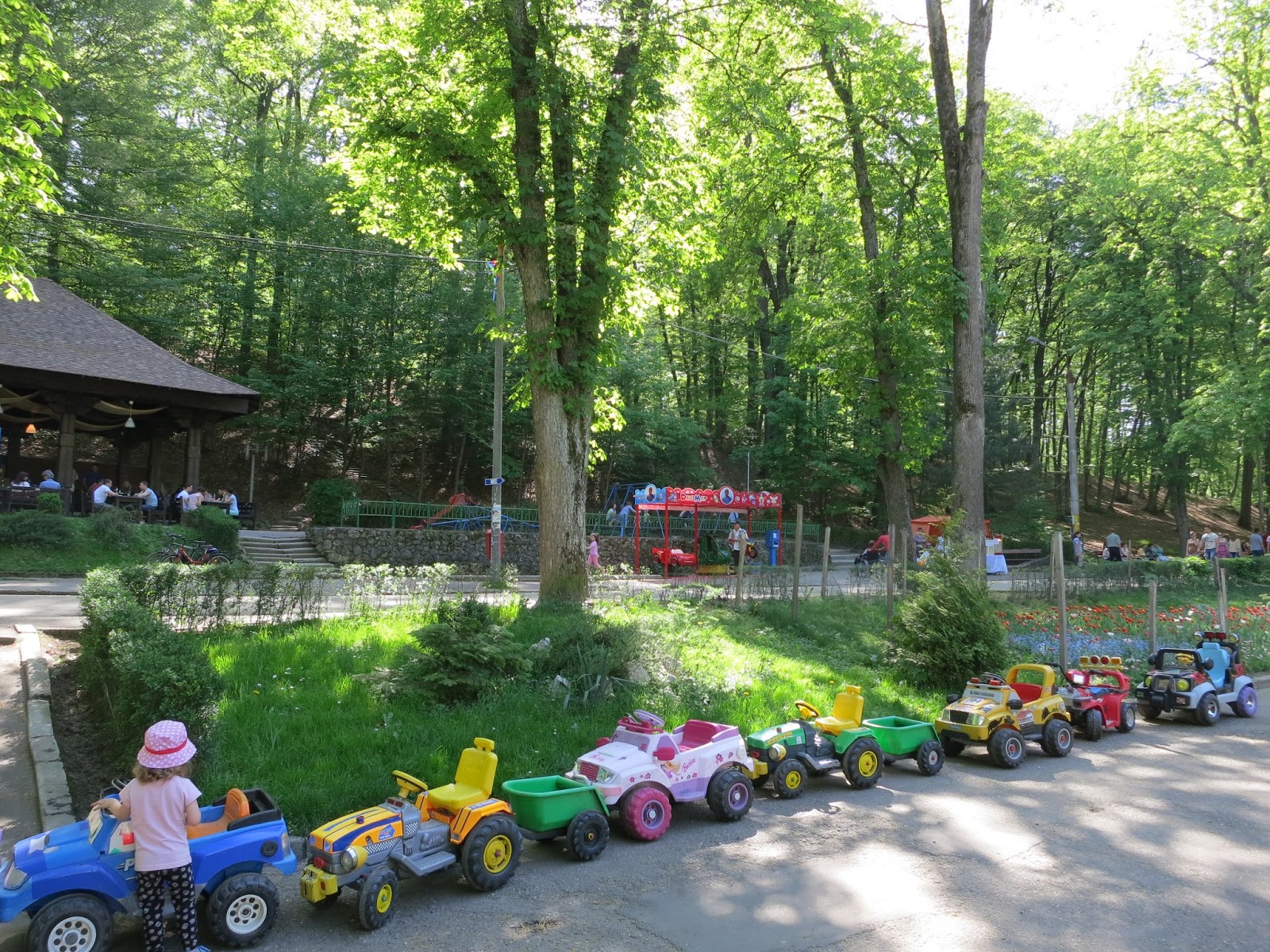 Călătorii cu copii: Parcul Trivale, Pitesti