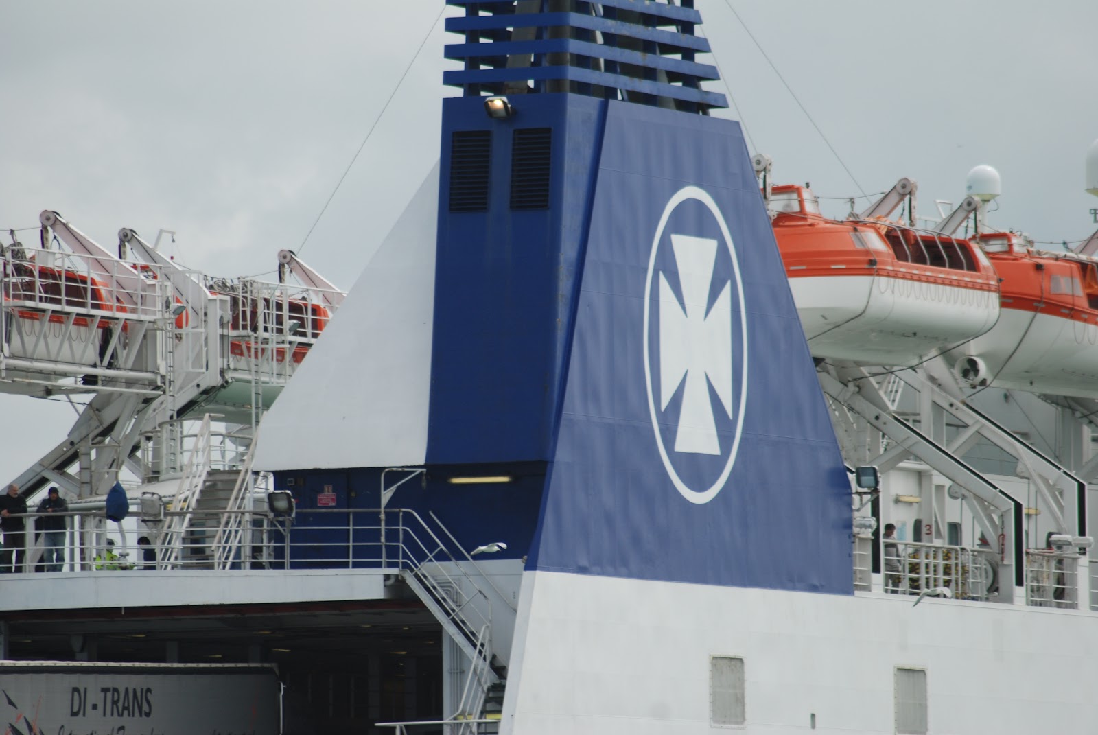 BRITTANY FERRIES: "BARFLEUR" chartered to LD LINES/DFDS