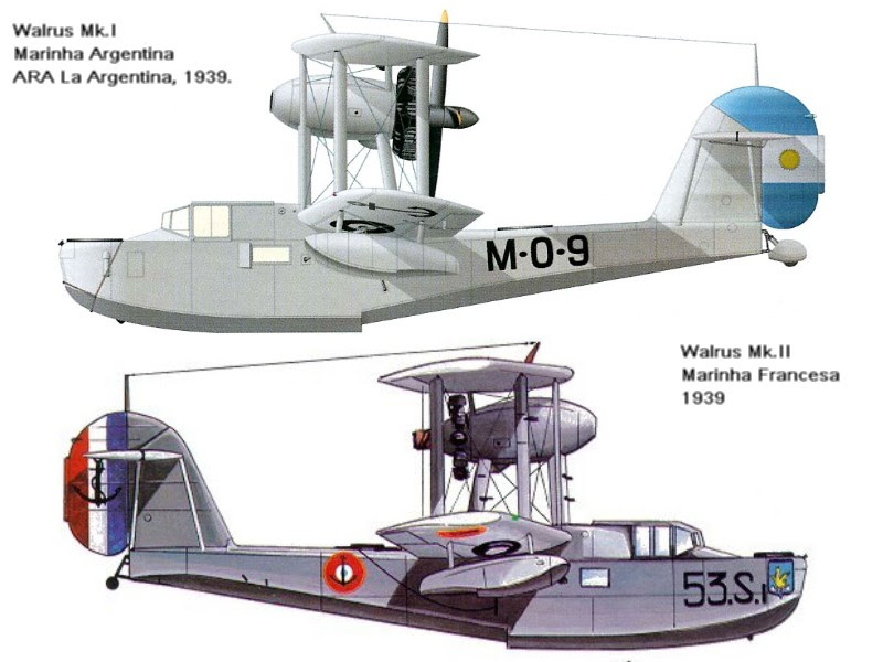 AVIÕES MILITARES: Supermarine Walrus