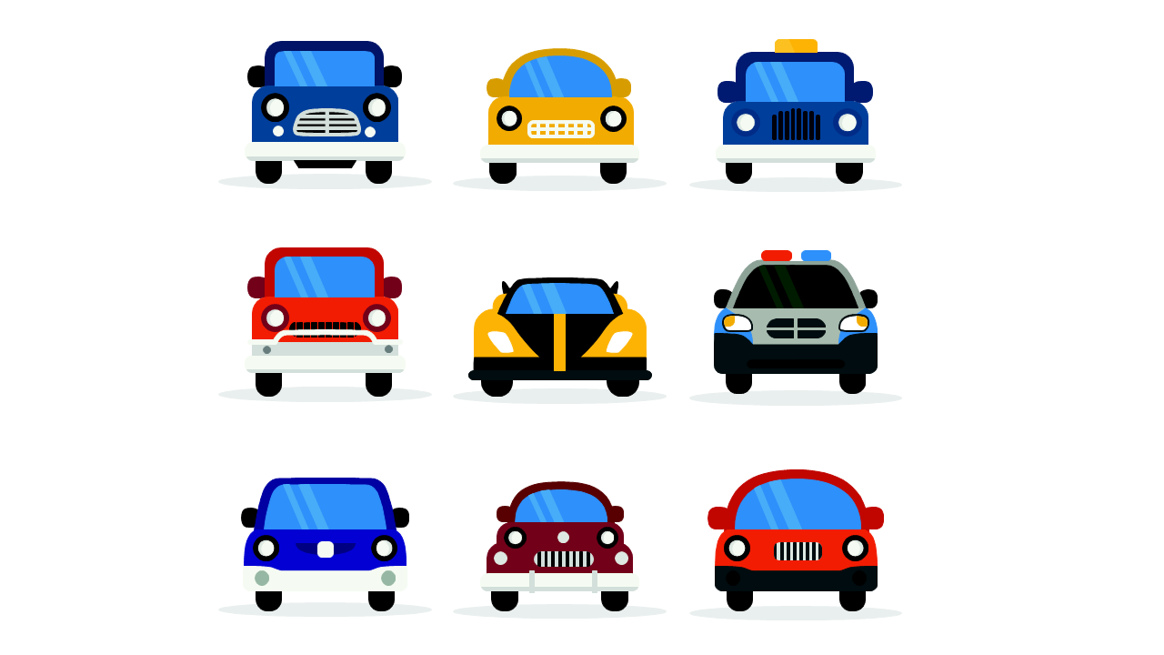 자동차 파워포인트 아이콘_Car icons for PowerPoint | LEEHYEKANG *친절한 혜강씨 (HanZi)