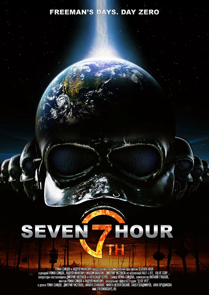Official poster of the fan-made movie "The seventh hour" : r/HalfLife