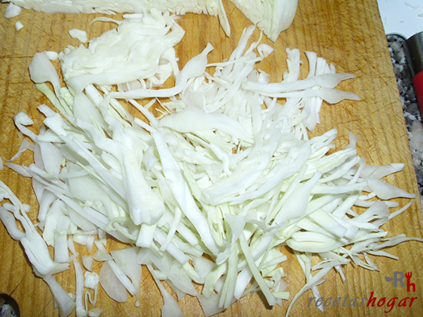 Ensalada de repollo - Receta de cocina casera