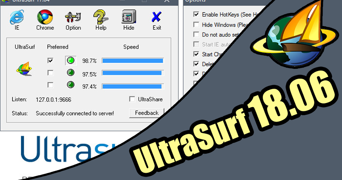 UltraSurf 18.06 Protable