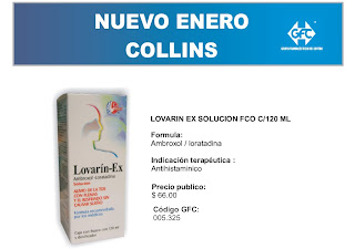 GRUPO FARMACEUTICO DEL CENTRO "COMERCIAL GFC": NUEVA PRESENTACION LOVARIN