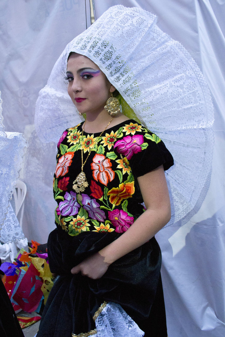 Tehuana, inspiración Oaxaqueña