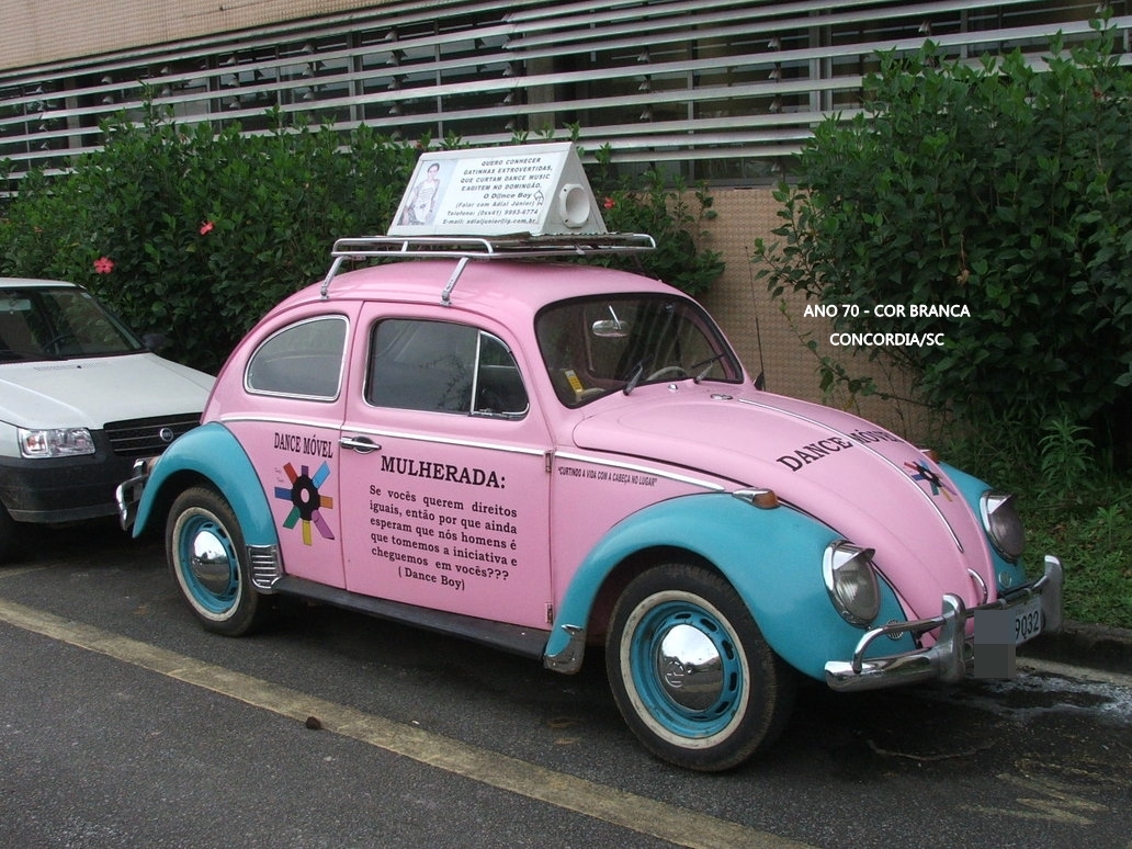 * Décadas de Fusca: Fusca na placa.