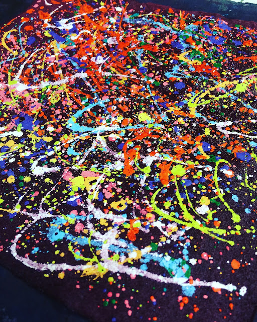 smART Class: Splatter Paint Innitials