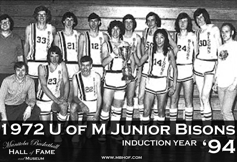 1971, 1972, 1973 University of Manitoba "Junior Bisons" - Manitoba ...