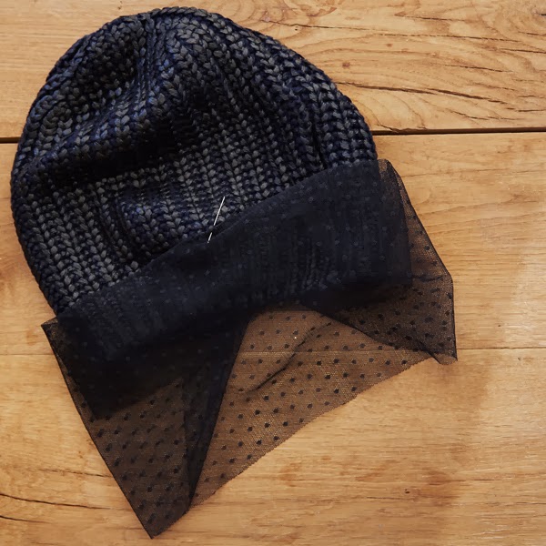 DIY: Veiled Beanie - It's Arkeedah | Source for all things Fashion ...