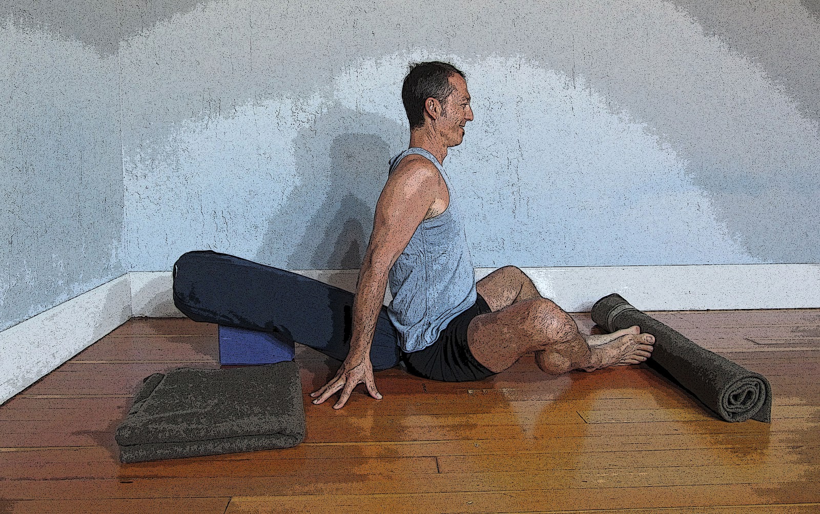 Featured Pose: Reclined Cobbler's Pose (Restorative Version) ~ multiple ...