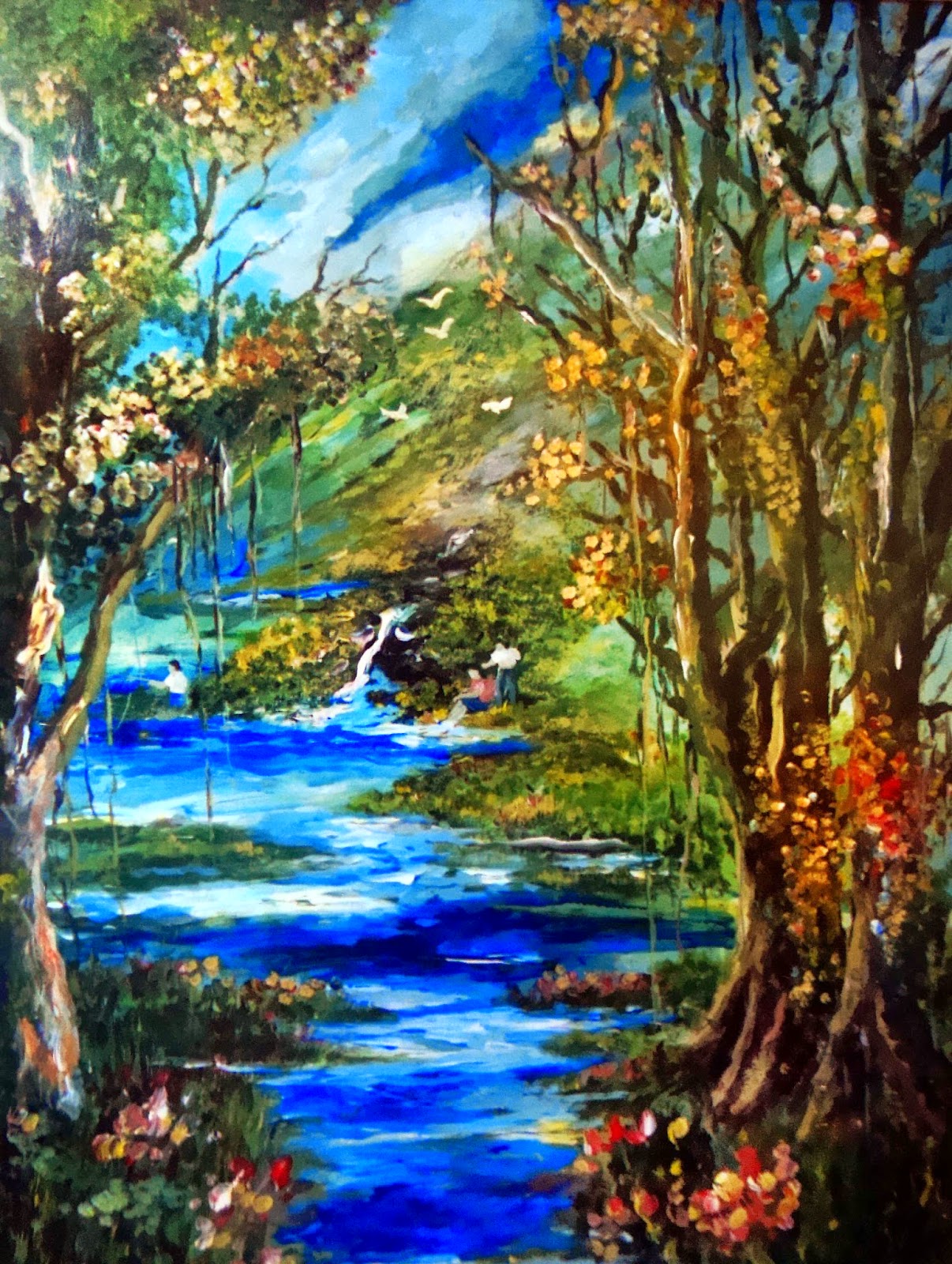 Naturalist's World - Dr Abe V Rotor : Red Hot Summer in Paintings