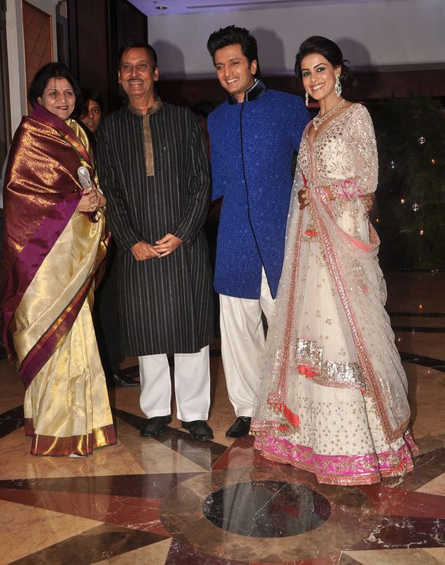 Indian Bollywood: Riteish Deshmukh & Genelia D'Souza Sangeet Ceremony Image