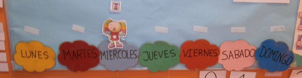 LA CLASE DE MIREN: mis experiencias en el aula: ASAMBLEA 3 AÑOS: DÍAS ...