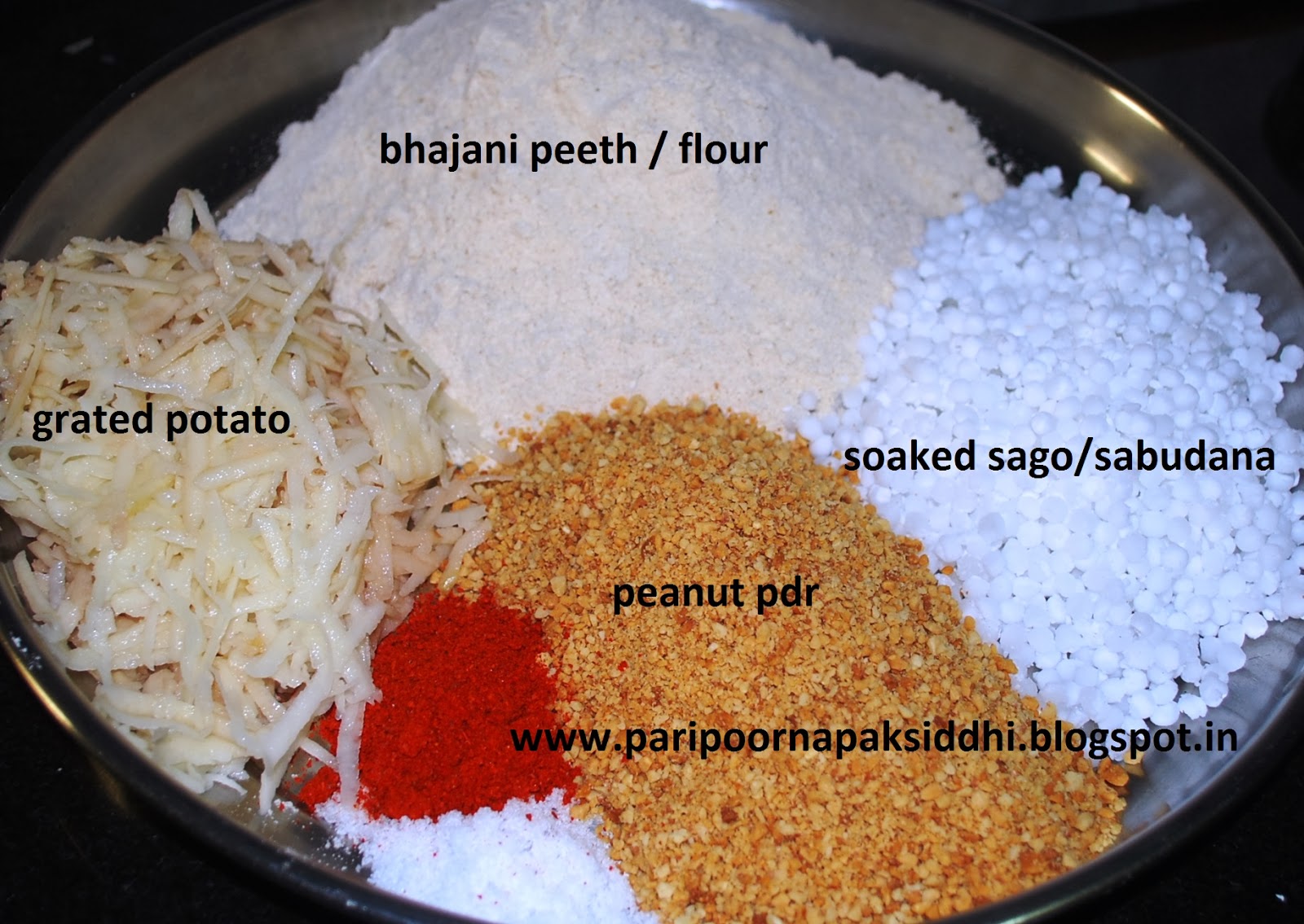 Paripoorna Paksiddhi : THALIPEETH (UPWAS) (उपासाचे थालीपीठ)