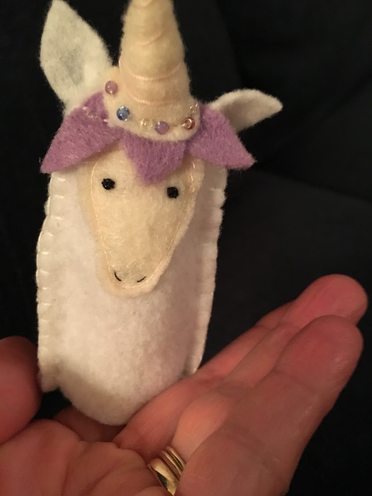 Once a Teacher, Always a Teacher: Unicorn Finger Puppets