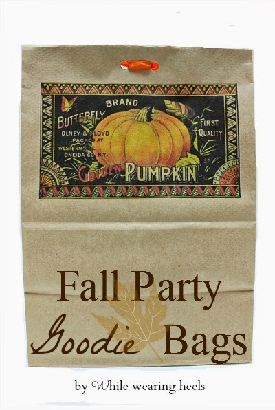 While Wearing Heels: Fall Party Goodie Bags - Part 2