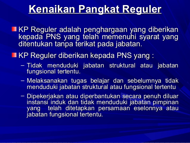 PNS Wajib Tahu!!, Kenaikan Pangkat Reguler PNS Bakal Ditiadakan ...