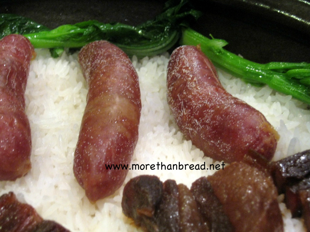More Than Bread: Clay Pot Rice with Chinese Sausages 臘味煲仔飯