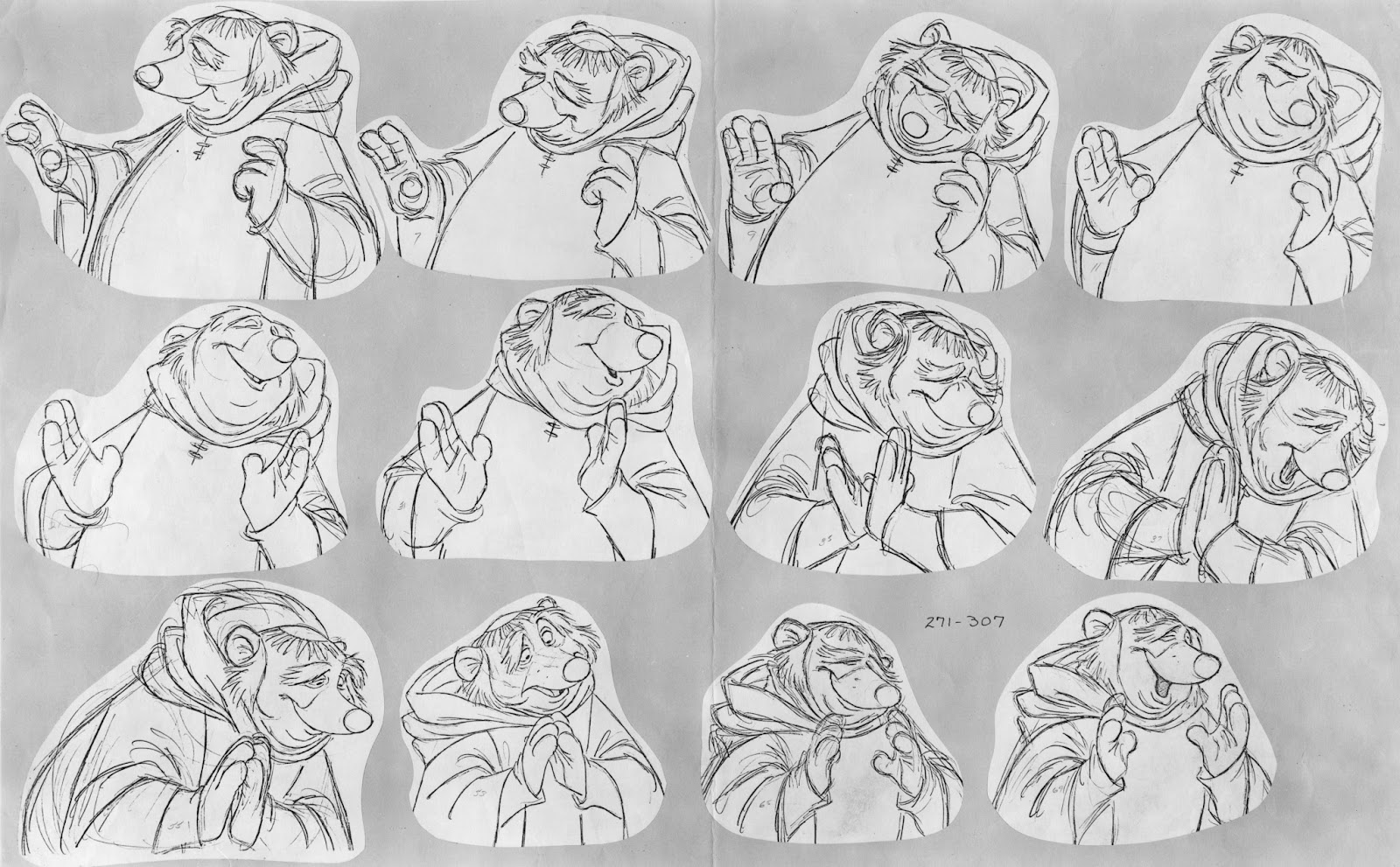 Friar Tuck Illustration