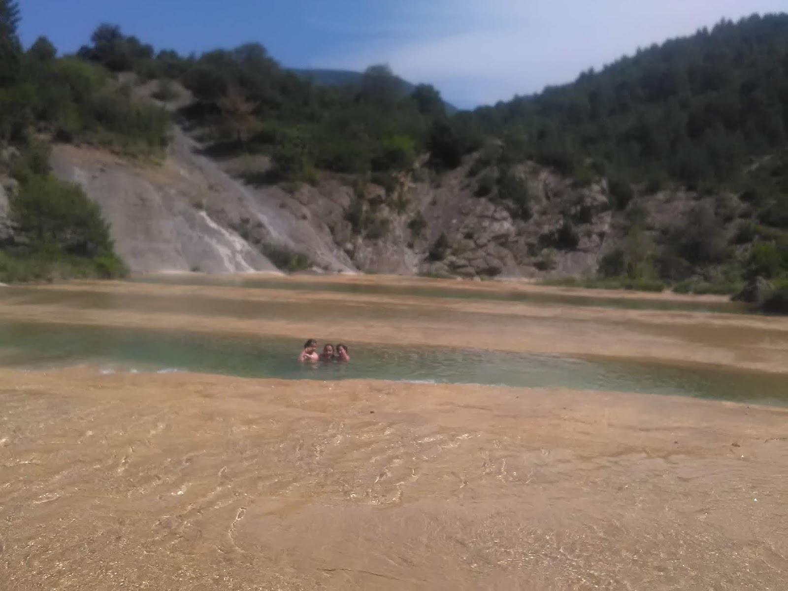 A remojo por Aragón: Las Impresionantes Pozas de Belsué.Rio Flumen